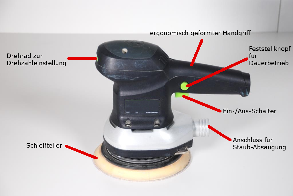 Was ist ein Exzenterschleifer? - Urban Woodworking